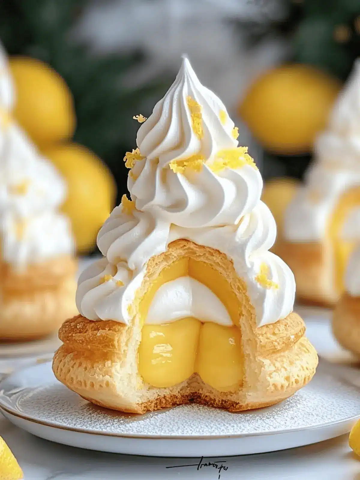 Springtime Lemon Cream Puffs Recipe: A No-Bake Delight – Recipes by Andie
