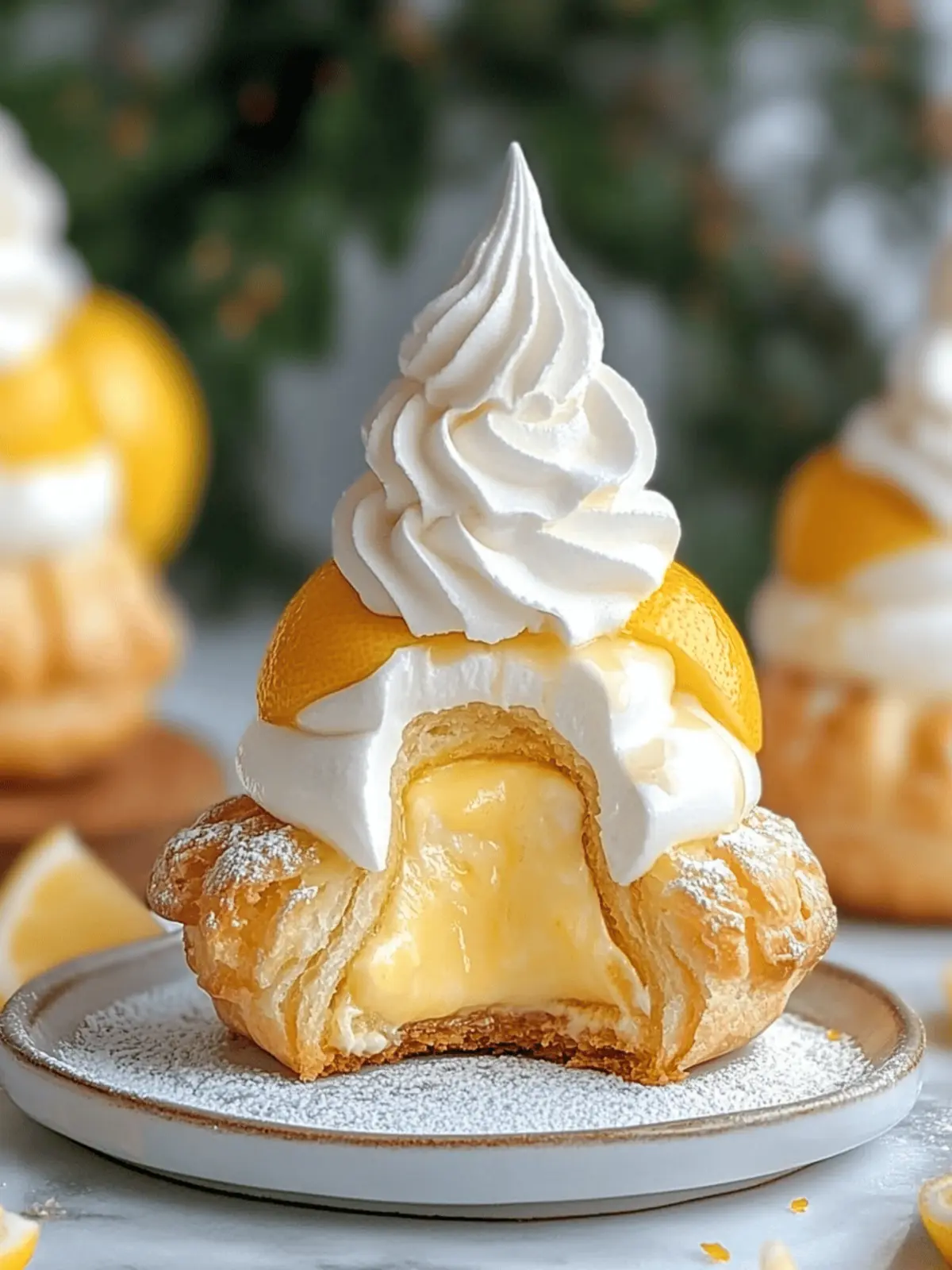 Ultimate Springtime Lemon Cream Puffs Recipe: A No-Bake Delight