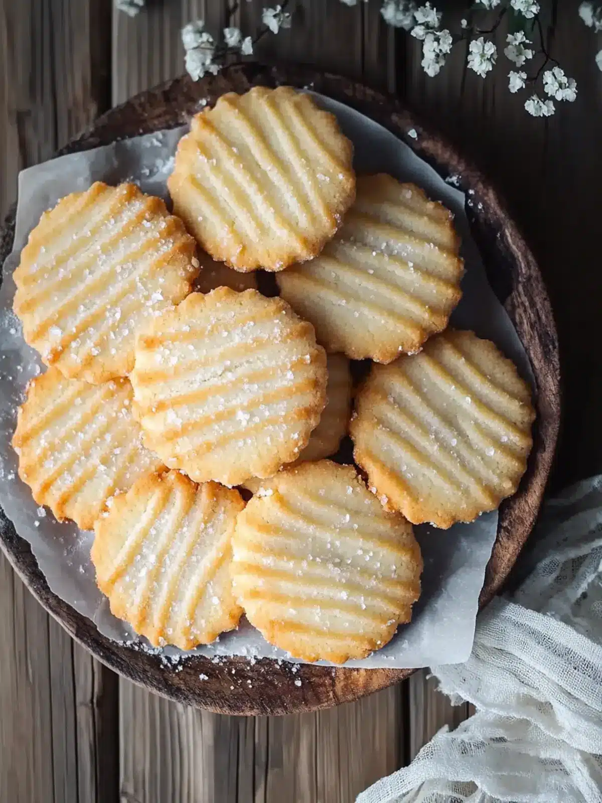 Ultimate Melt-in-Your-Mouth French Salted Butter Cookies